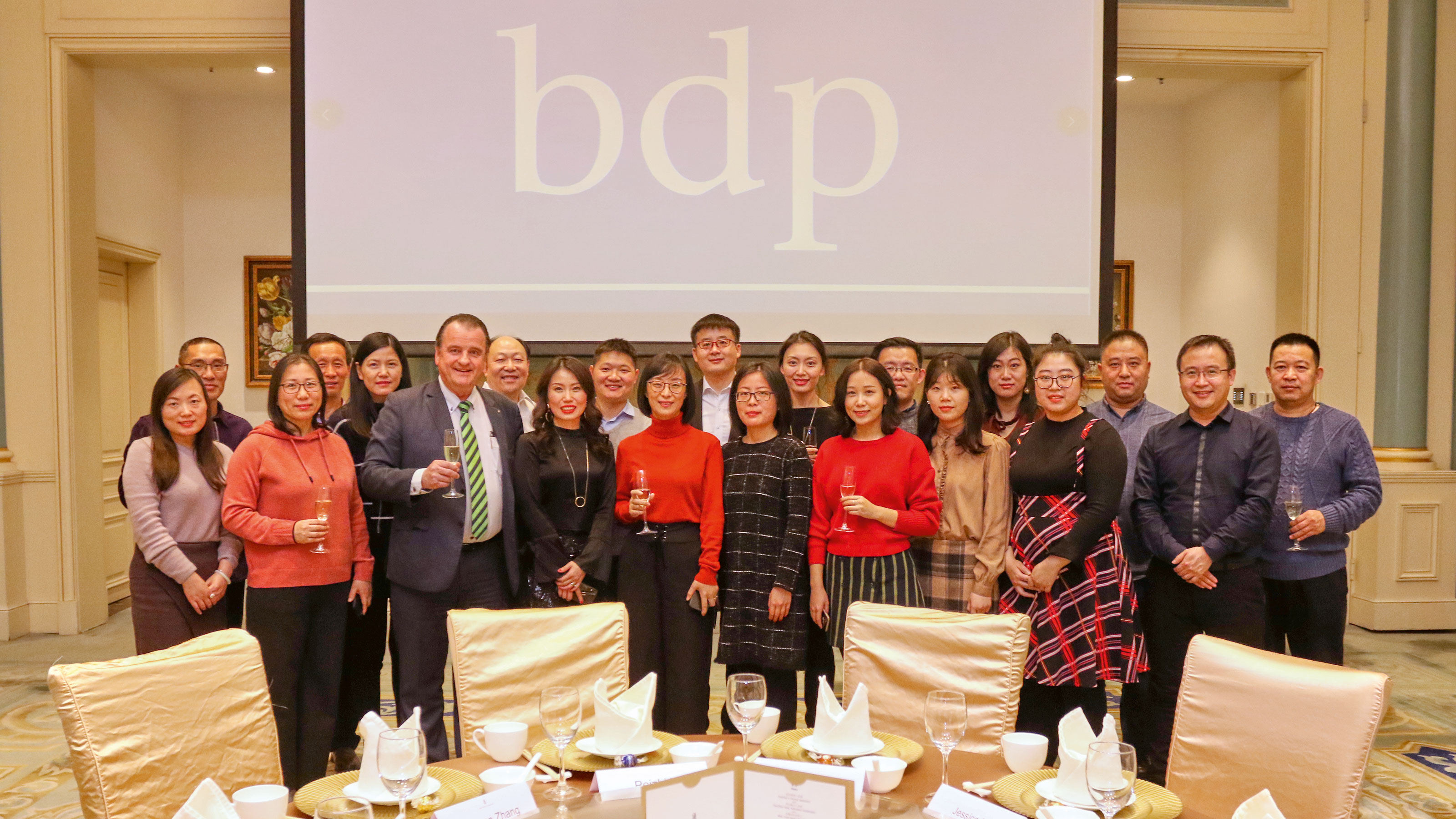 Über uns - Neujahrsempfang von bdp China | bdp Team